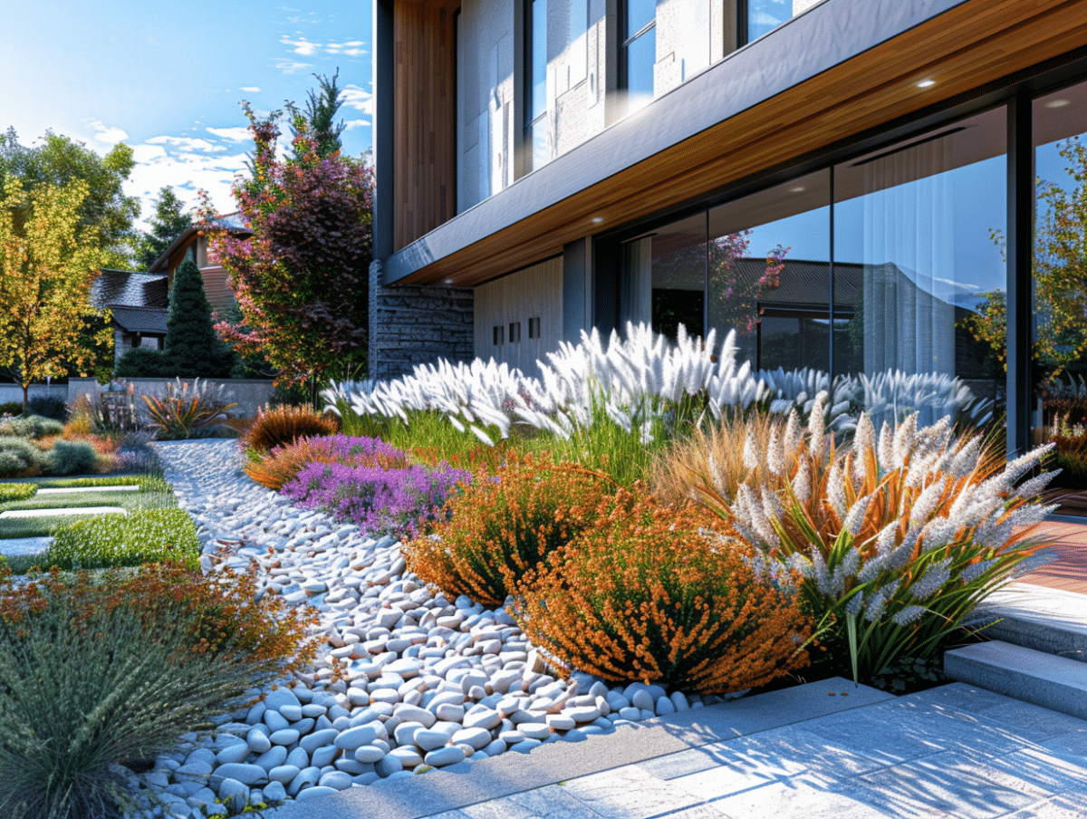 Comment aménager un parterre chic et moderne devant votre maison - Spot ...
